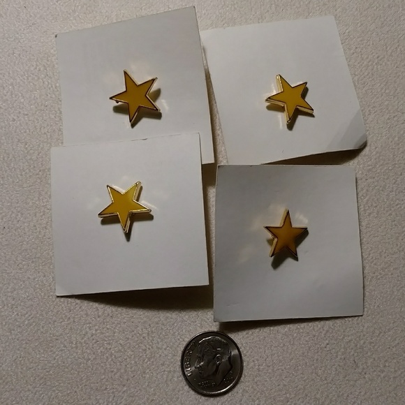 Vintage | Other | Yellow Star Pin Army Rotc Military Honor Newoldstk ...